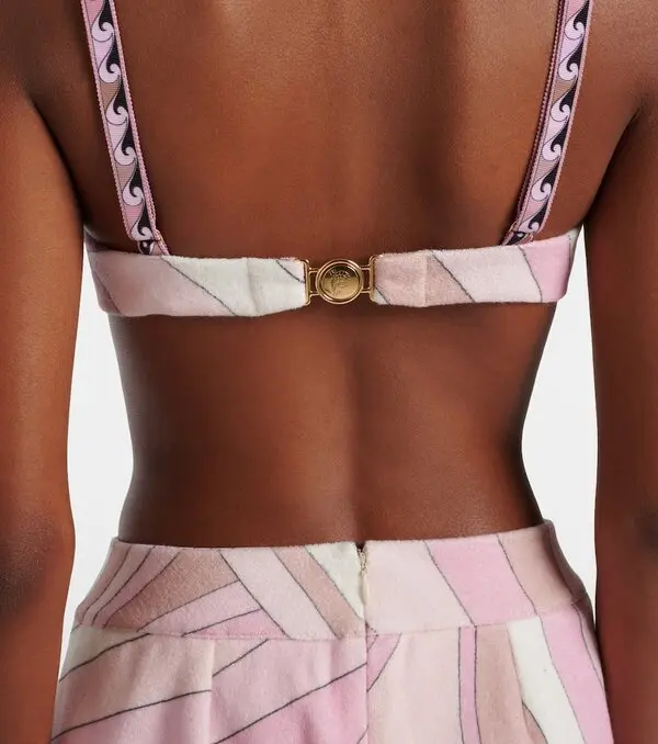 Emilio Pucci Iride Bikini Top