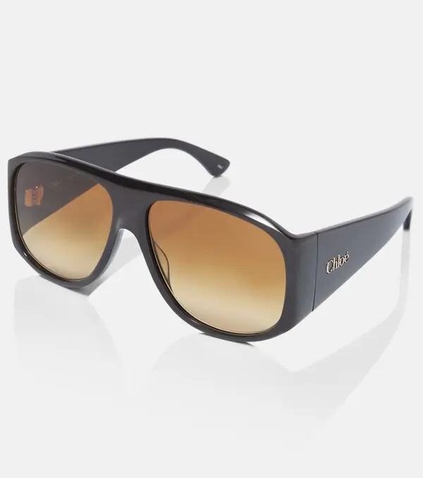 Chloé Oversized Logo Sunglasses