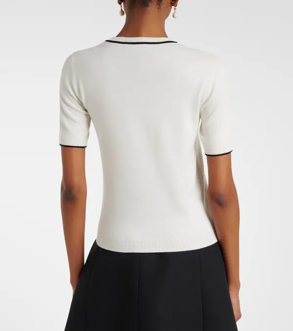 Valentino Garavani Virgin Wool Sweater - White