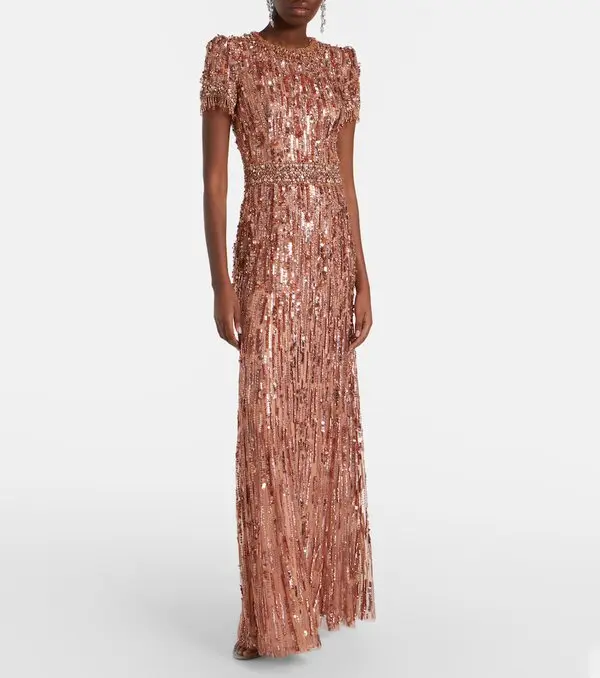 Jenny Packham Roxy Embellished Gown