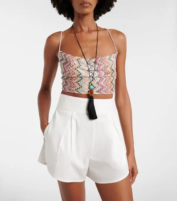 Missoni Zigzag Crop Top