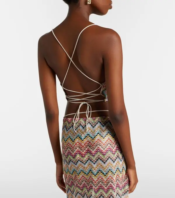 Missoni Zigzag Crop Top