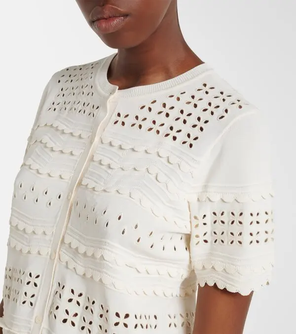 Ulla Johnson Abriana Eyelet Cardigan