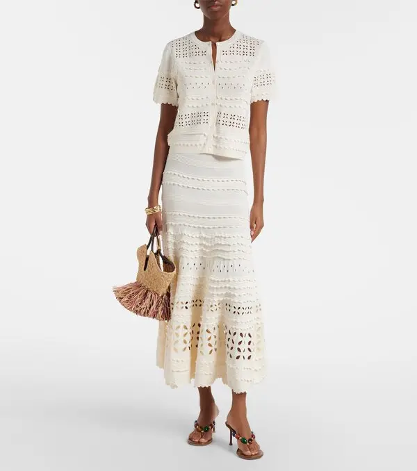 Ulla Johnson Abriana Eyelet Cardigan