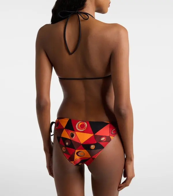 Emilio Pucci Soleil Bikini Top - Orange
