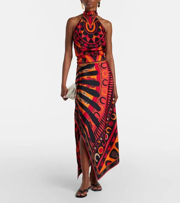 Emilio Pucci Silk Twill Top