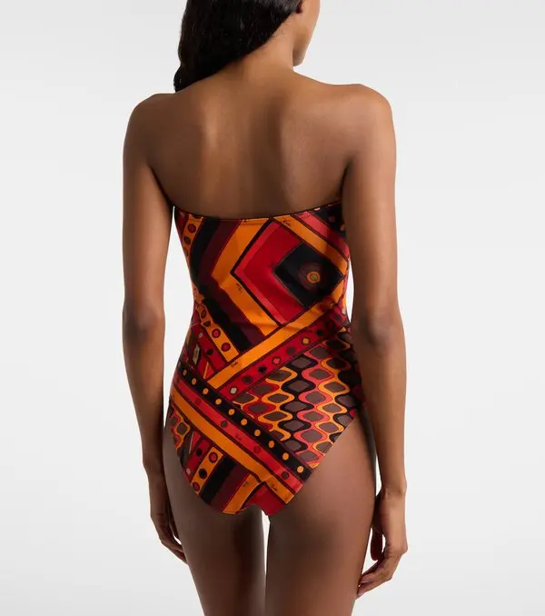 Emilio Pucci Vivara One-piece Swimsuit - Orange
