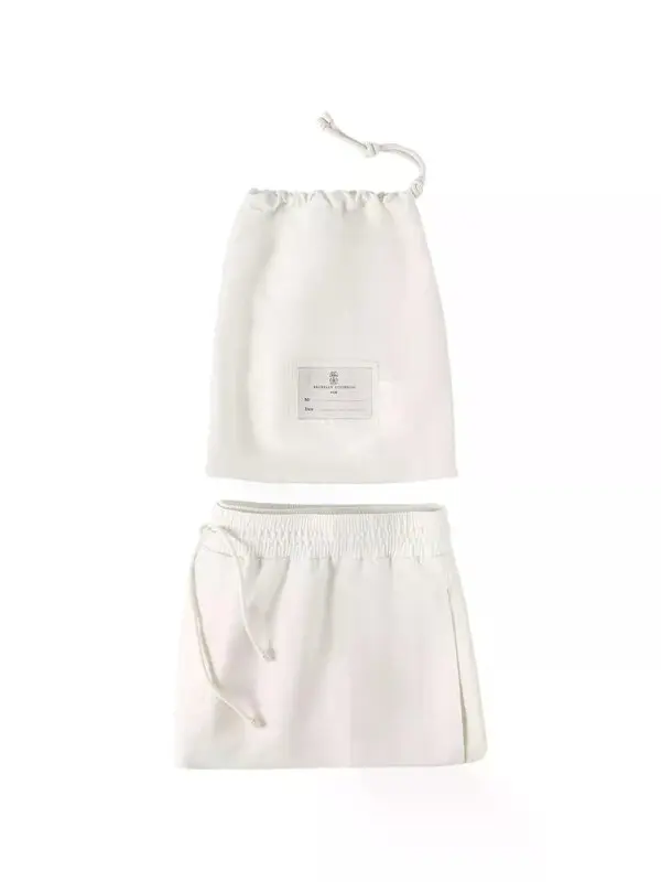 Brunello Cucinelli Drawstring Swim Shorts - Neutrals