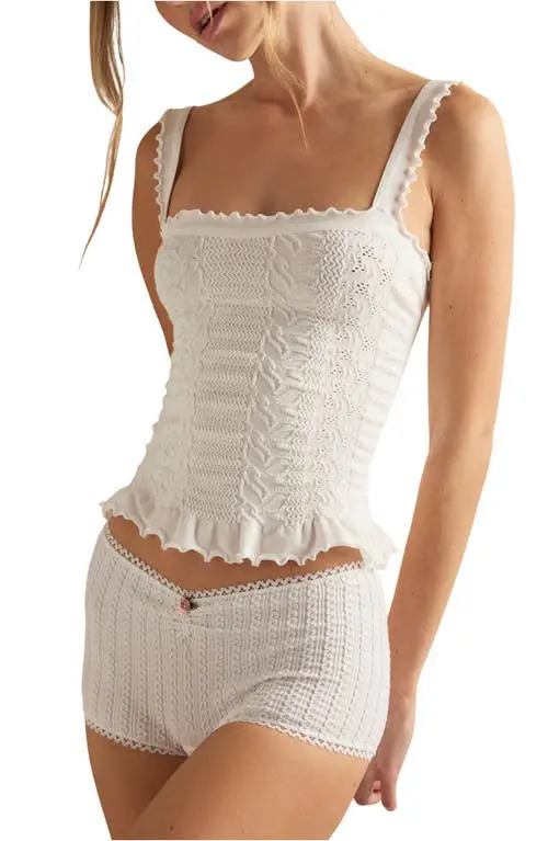 Free People So Soft Square Neck Camisole