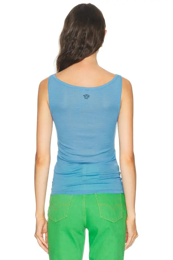 Versace Rib Tank Top