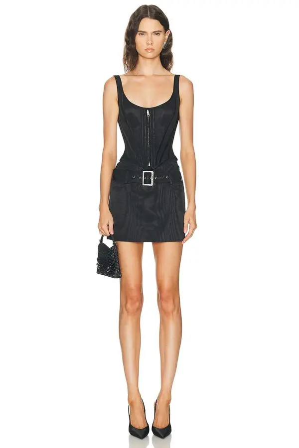 WIEDERHOEFT Boned Bodice Corset Top
