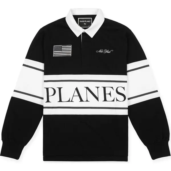 PAPER PLANES Ny Rugby Shirt