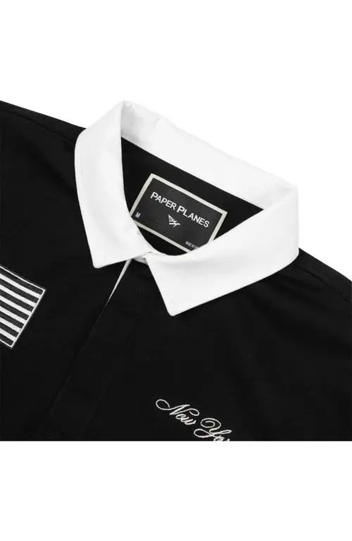 PAPER PLANES Ny Rugby Shirt