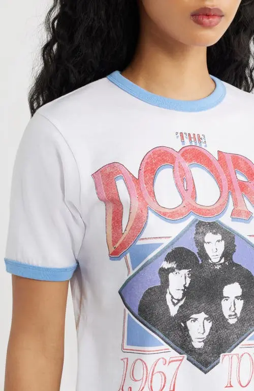 MERCH TRAFFIC The Doors 1967 Tour Ringer Graphic T-shirt