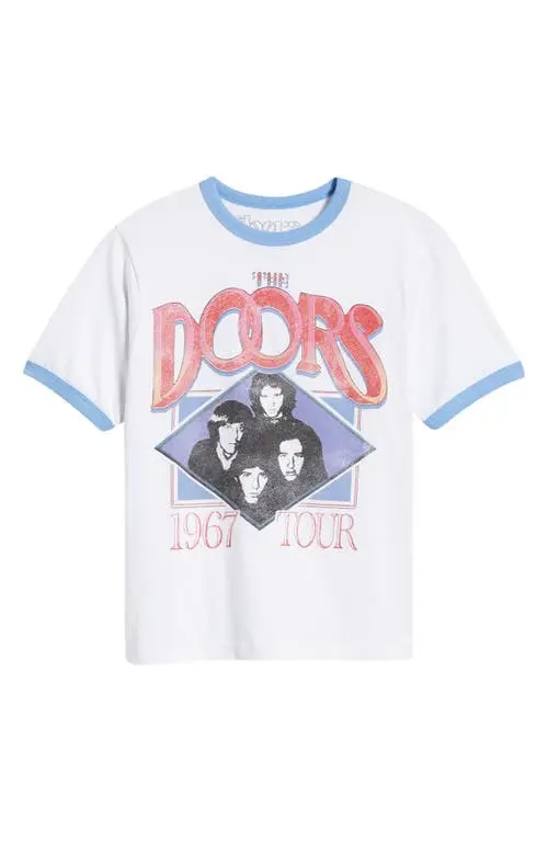 MERCH TRAFFIC The Doors 1967 Tour Ringer Graphic T-shirt