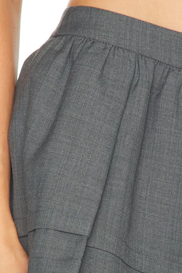 SHUSHU/TONG Tuck Detail Pleated Skirt