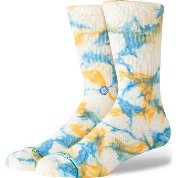 Stance Tie-dye Crew Socks - Mango