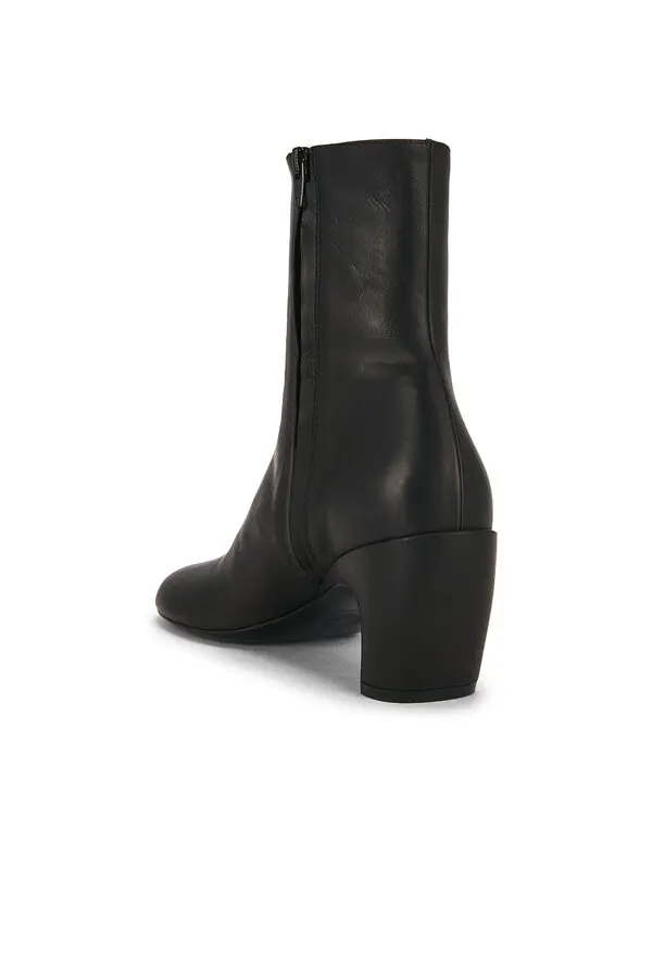 Dries Van Noten Leather Heeled Boots