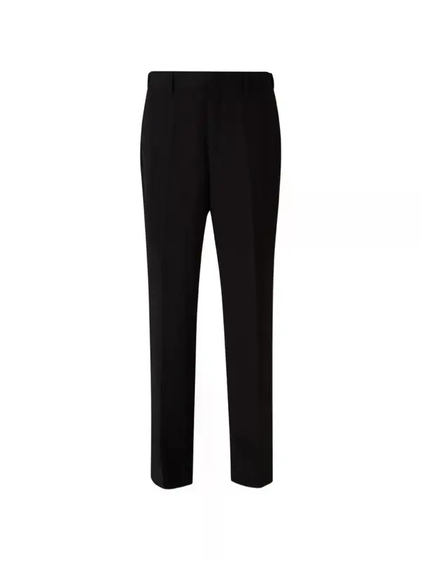 BERWICH Lucano Pressed-crease Trousers - Black