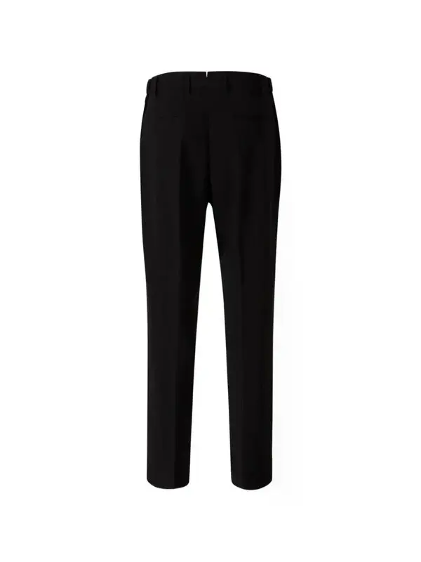 BERWICH Lucano Pressed-crease Trousers - Black