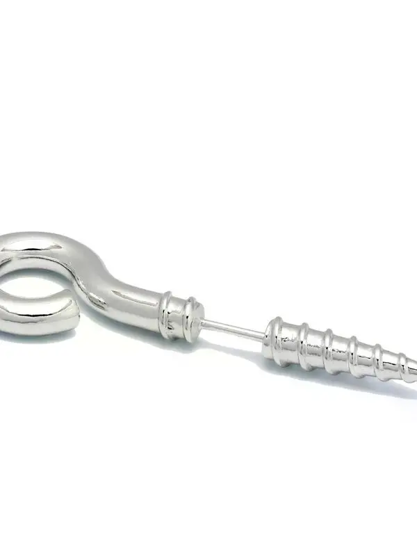 YOJ Screw-detail Stud Earring