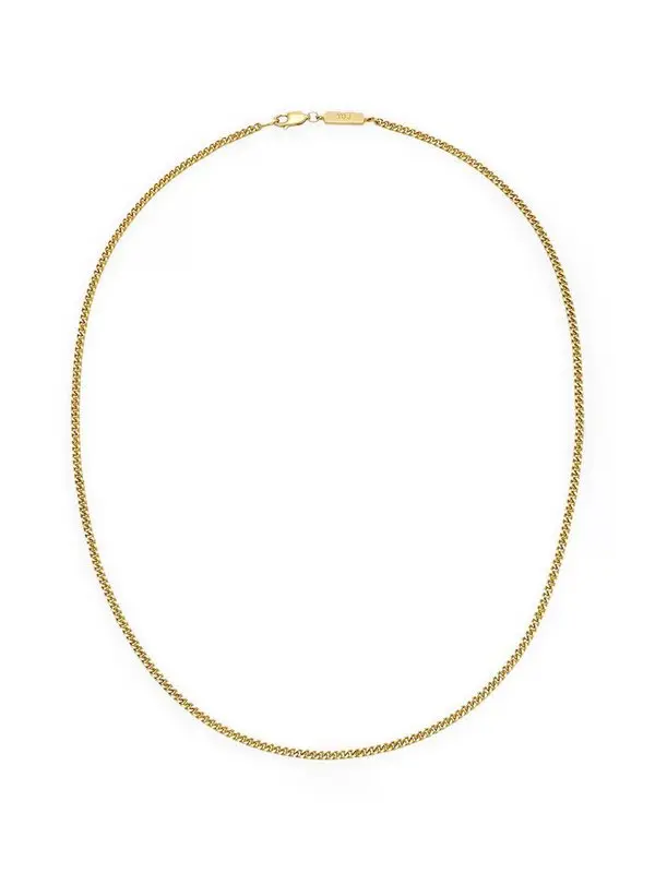 YOJ Tone Curb Chain Necklace - Gold