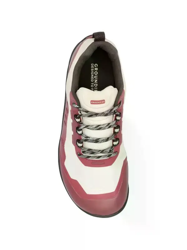 GROUNDIES Panelled Lace-up Sneakers