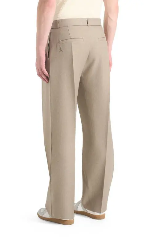 Manière De Voir Manìere De Voir Relaxed Fit Belted Tailored Trousers