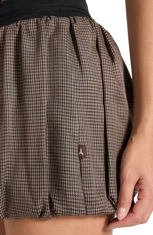 Manière De Voir Houndstooth Balloon Shorts