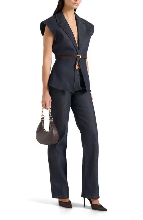 Manière De Voir Florence High Rise Straight Leg Jeans