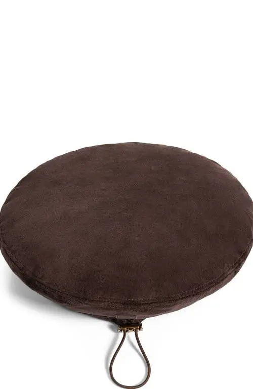 Manière De Voir Manier De Voir Suede Beret - Brown