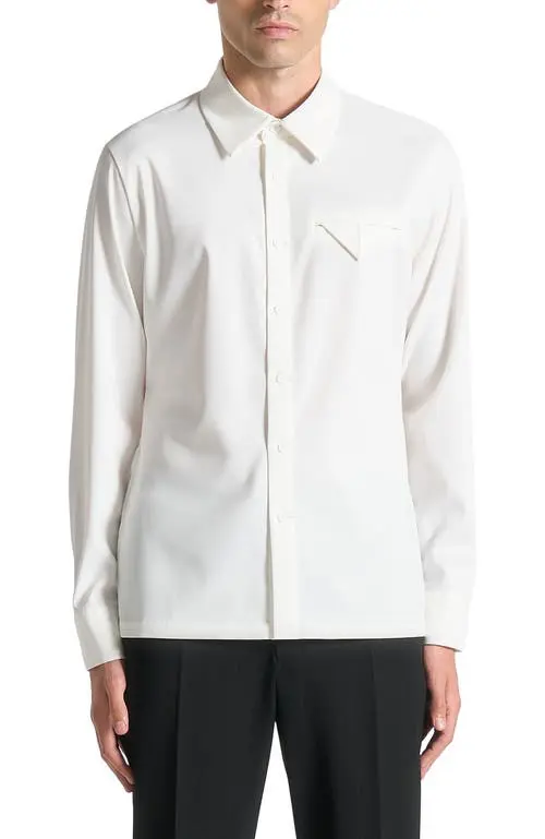 Manière De Voir Tom Slim Fit Tailored Stretch Dress Shirt - Black