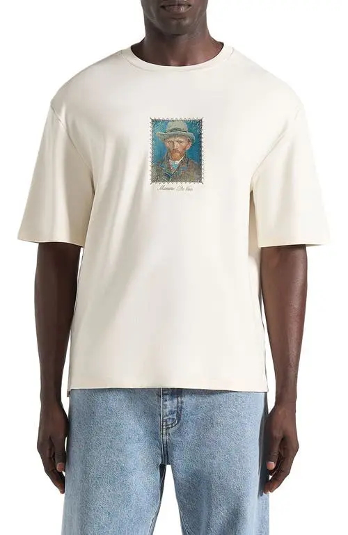 Manière De Voir Anders Almond Blossoms Cotton T-shirt