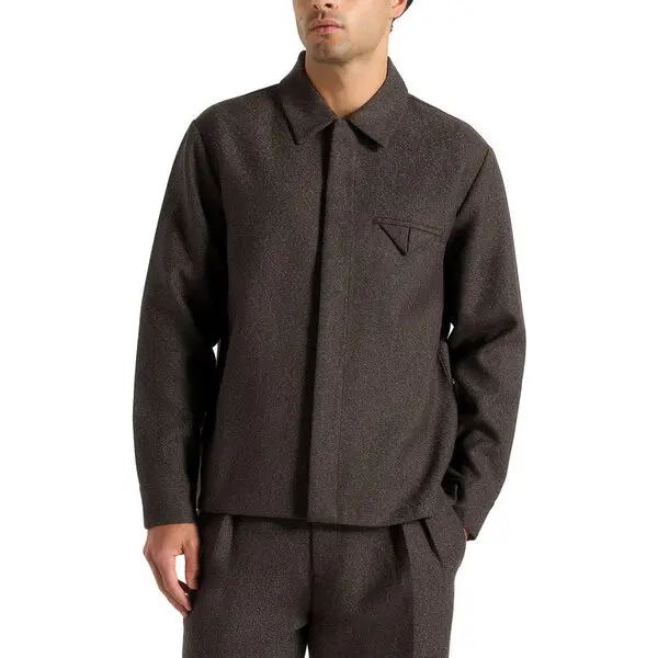 Manière De Voir Elliot Melange Tailored Shirt