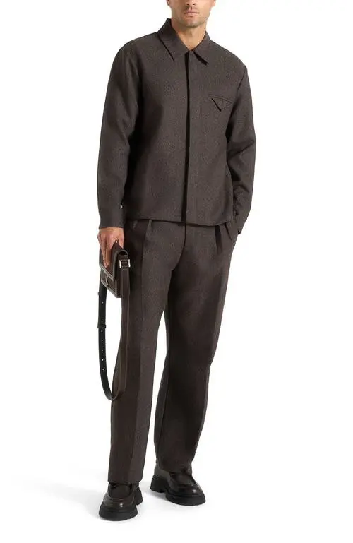 Manière De Voir Elliot Melange Tailored Shirt
