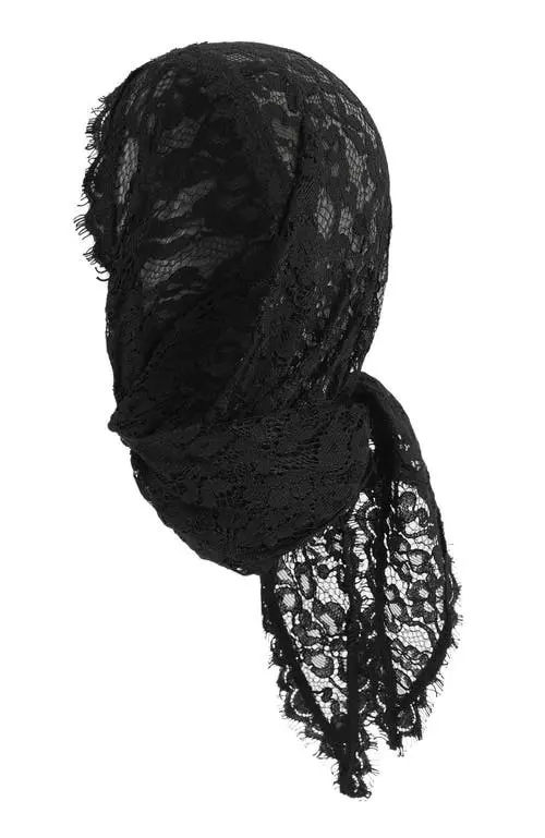 Manière De Voir Kadia Lace Head Scarf