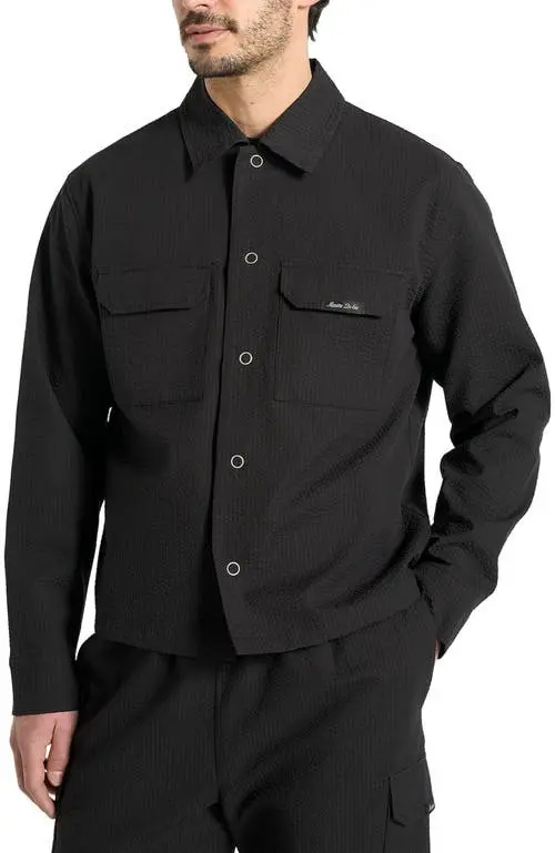 Manière De Voir Textured Cargo Jacket