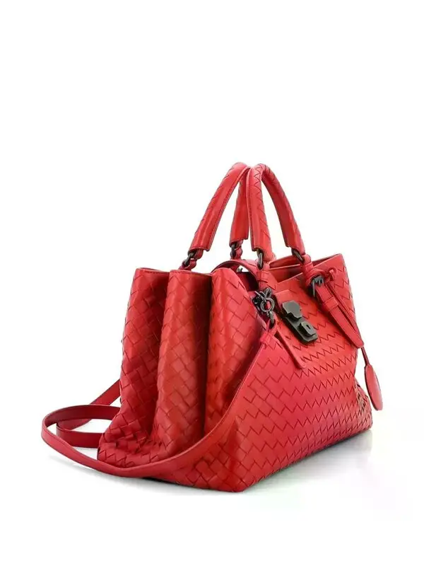 Bottega Veneta Roma Bag Intrecciato Nappa Small Tote Bag