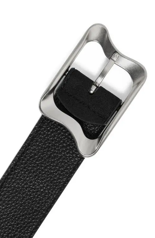 Manière De Voir Eleanor Suede & Leather Statement Belt