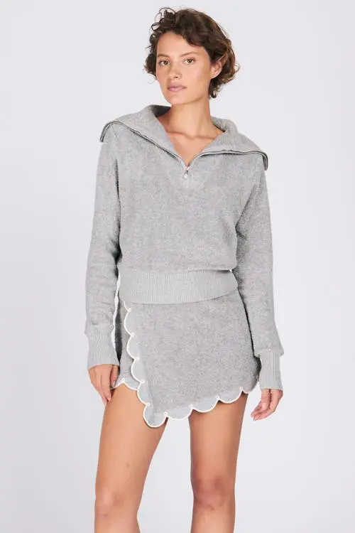RACHEL ANTONOFF Nico Half-zip Pullover