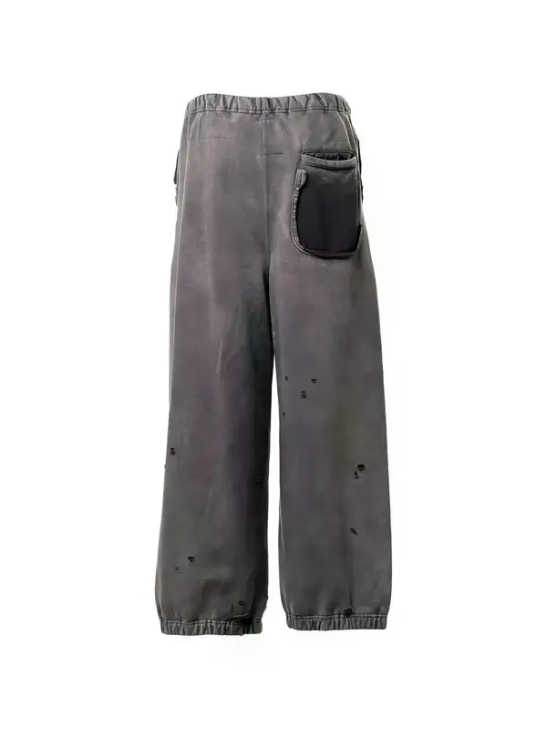 Mihara Yasuhiro Sun-faded-like Sweat Pants - Black