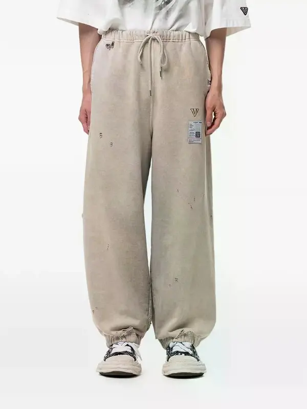 Mihara Yasuhiro Sun-faded-like Sweat Pants - Neutrals