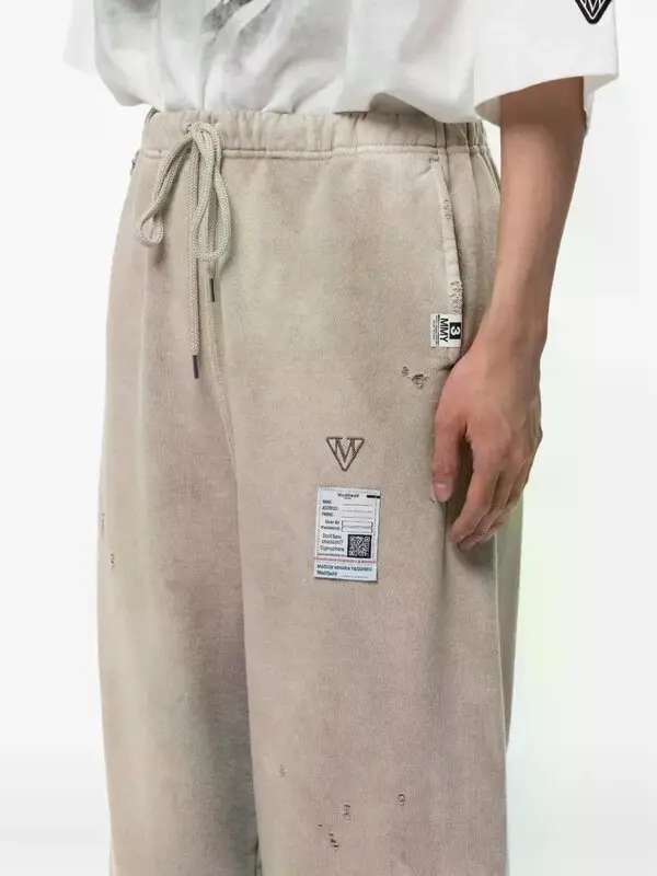 Mihara Yasuhiro Sun-faded-like Sweat Pants - Neutrals