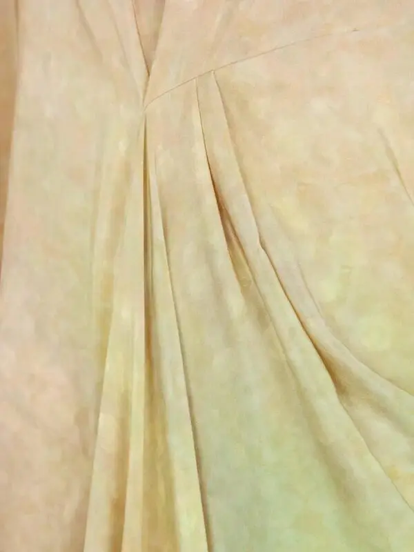 CORTANA Mayu Floral-print Silk Maxi Dress