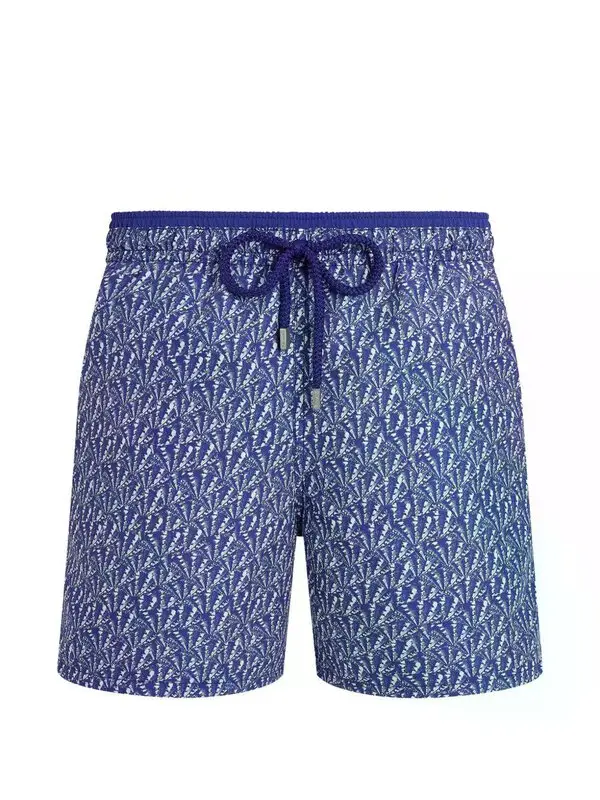 Vilebrequin Graphic Shell Swim Shorts - Blue
