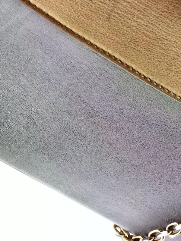 LOUIS VUITTON Love Note Chain Clutch Leather Crossbody Bag