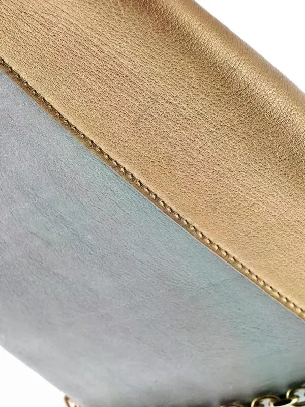 LOUIS VUITTON Love Note Chain Clutch Leather Crossbody Bag