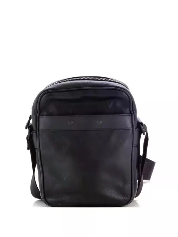 LOUIS VUITTON Monogram Shadow Leather Danube Pm Crossbody Bag - Black