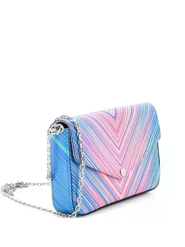 LOUIS VUITTON Felicie Pochette Limited Edition Tropical Epi Leather Crossbody Bag - Multicolour