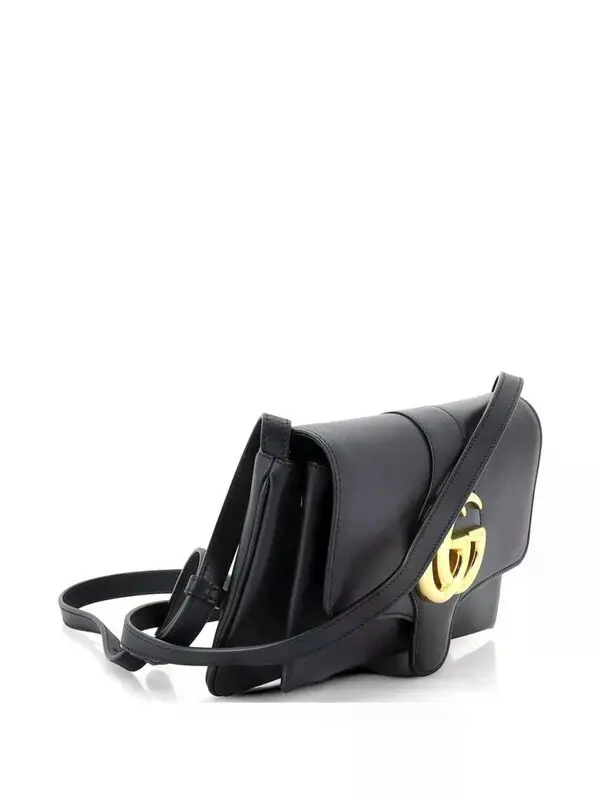 Gucci Arli Leather Small Shoulder Bag - Black